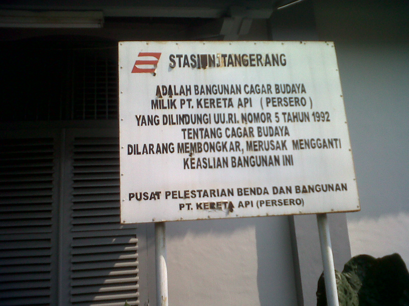 Jalur Kereta Tangerang-Jakarta Sudah Normal