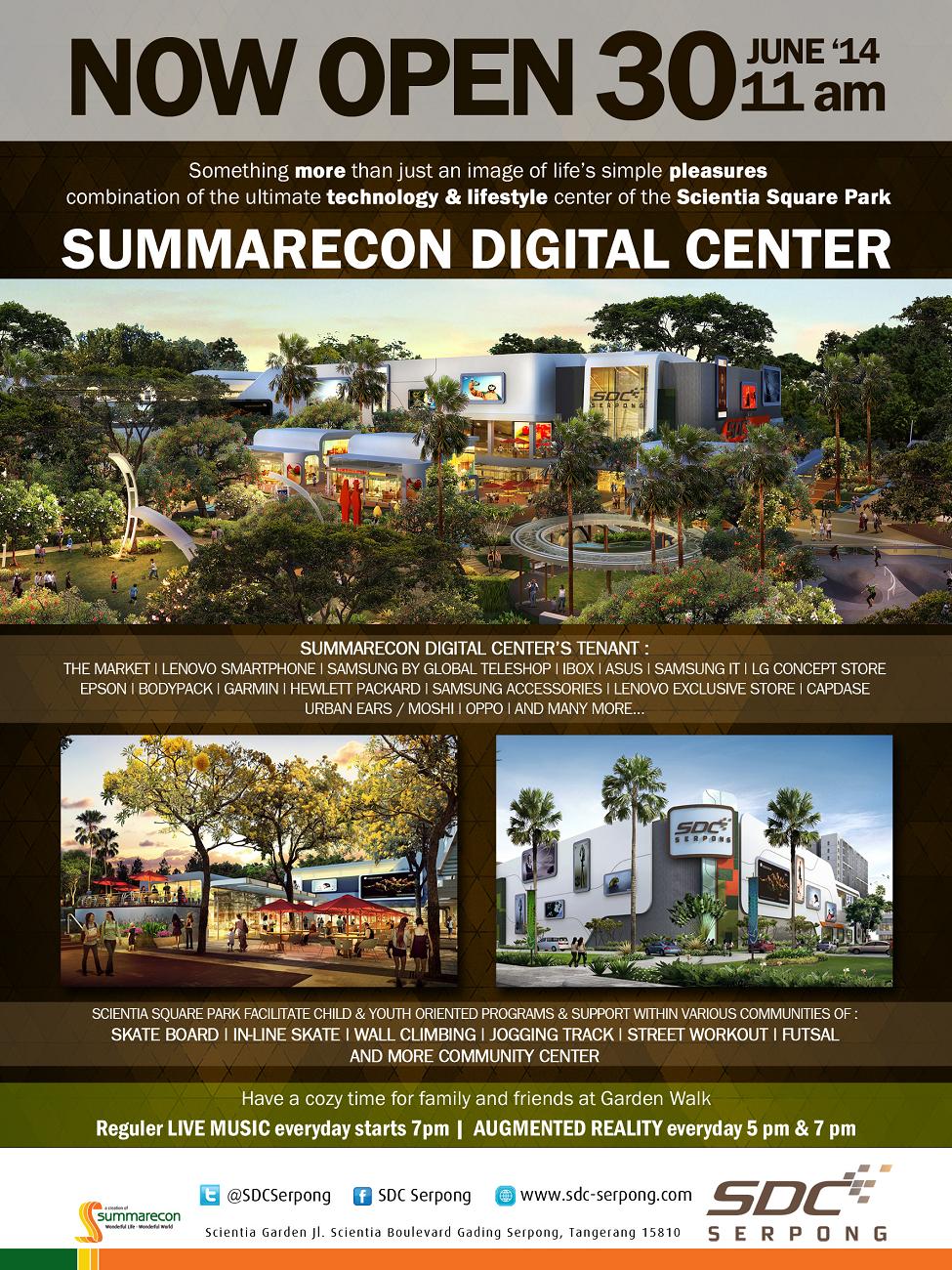 Summarecon Digital Center Besok Grand Opening