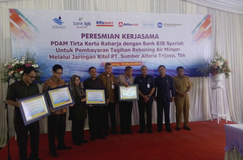 Pertama Kali di Indonesia, Pembayaran PDAM Kabupaten Tangerang Bisa ...