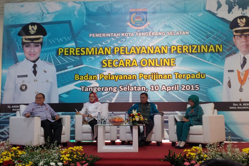 Tangsel Luncurkan SIUP & TDP Online