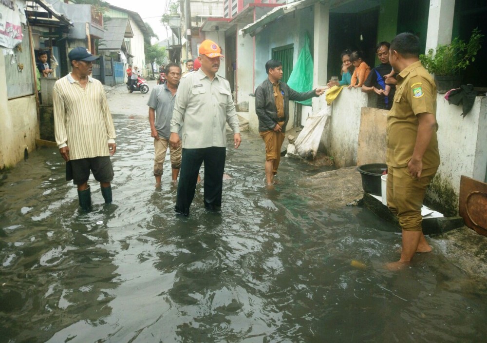 Sempat Naik 1,5 Meter, Banjir di Cipadu Mulai Surut