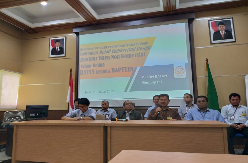 BATAN Desain PLTN 10 Megawatt di Serpong
