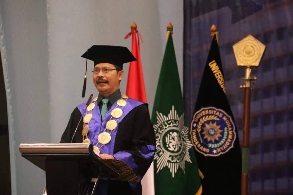 Amarullah Resmi Jadi Rektor UMT