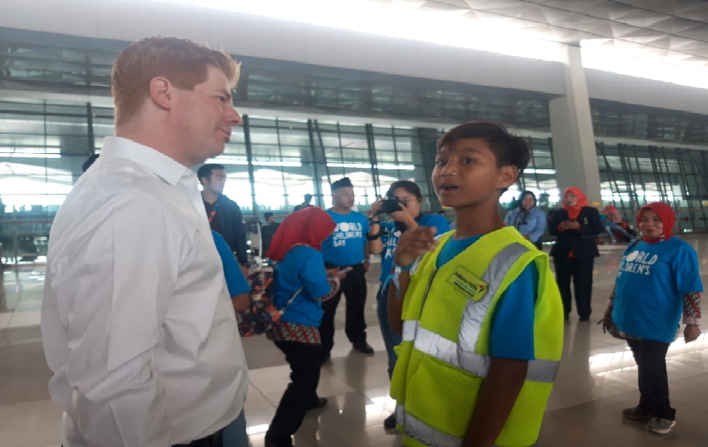 Unicef Buka Booth Donasi di Bandara Soekarno-Hatta