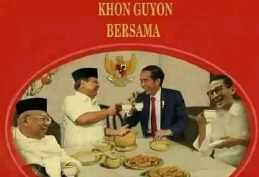 Meme Prabowo-Sandi ‘Khon Guyon Bersama’