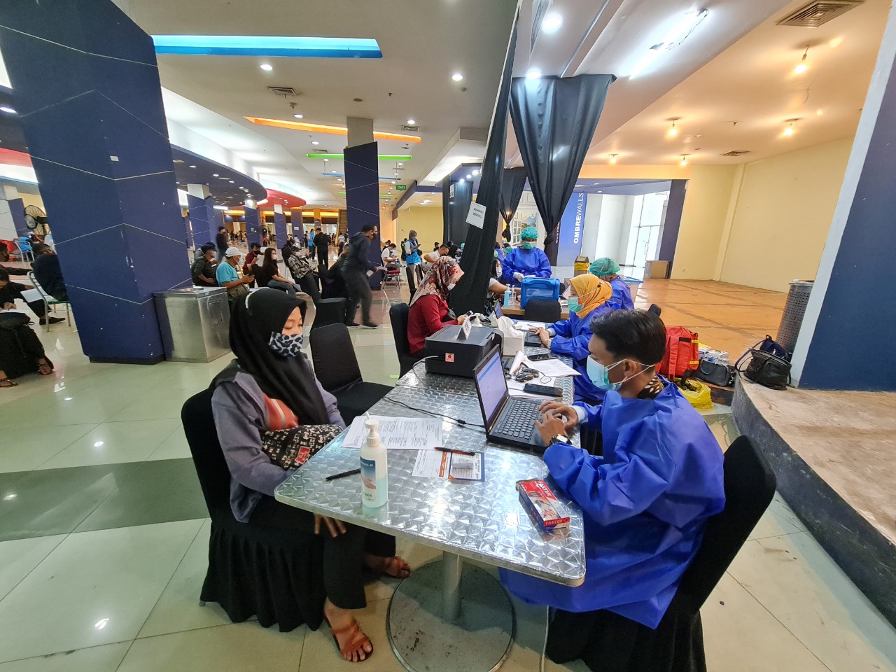 Semoga Vaksinasi di BSD Junction Mengubah Status Tangerang Selatan