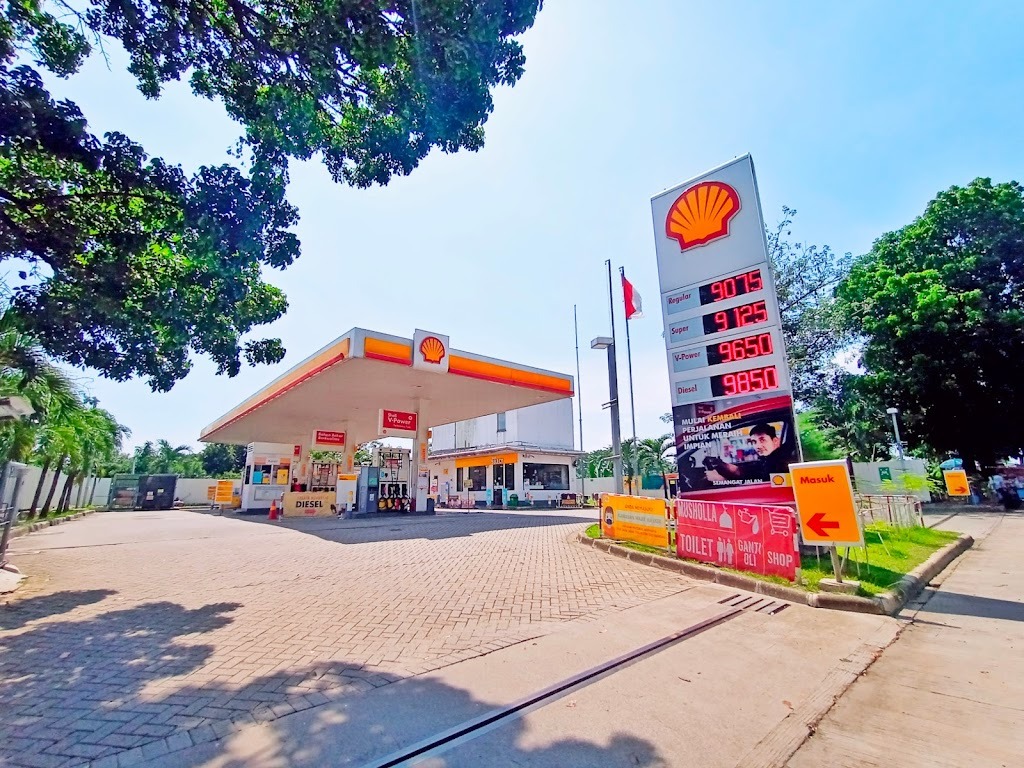 Pusat Oleh-oleh Sowan di SPBU Shell Soewarna, Bandara Soekarno hatta