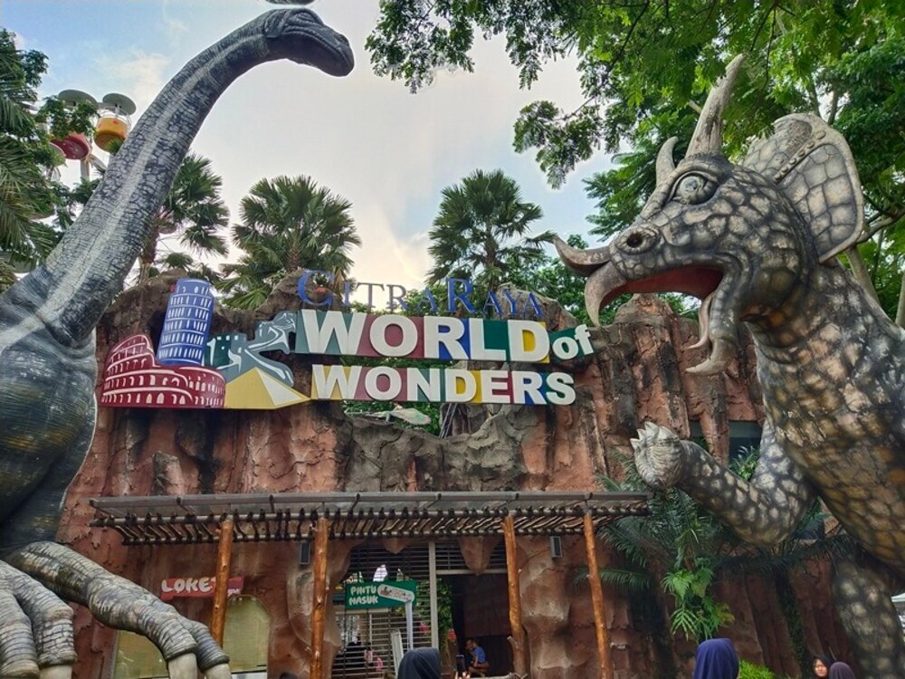 Dufannya Tangerang, Ini Wahana Seru di World of Wonders Citra Raya yang ...