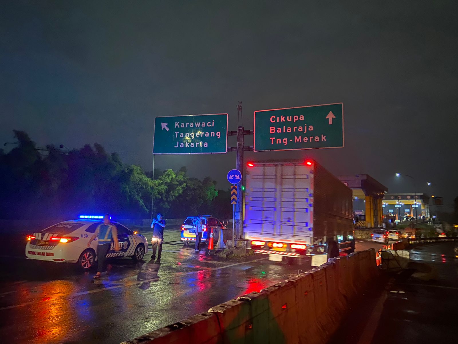 4 Hari Terendam Banjir, Akses Tol Bitung Tangerang Kini Kembali Dibuka