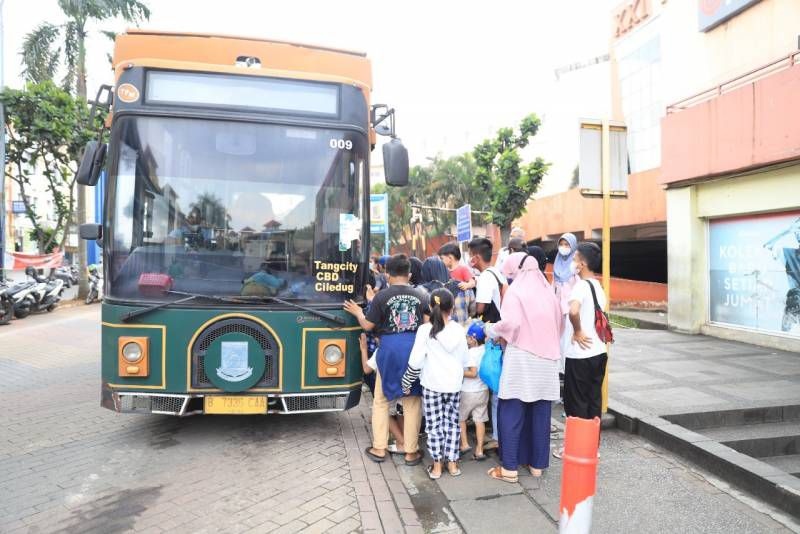 Bus Tayo dan Angkot Si Benteng Tetap Beroperasi Selama Libur Lebaran 2024