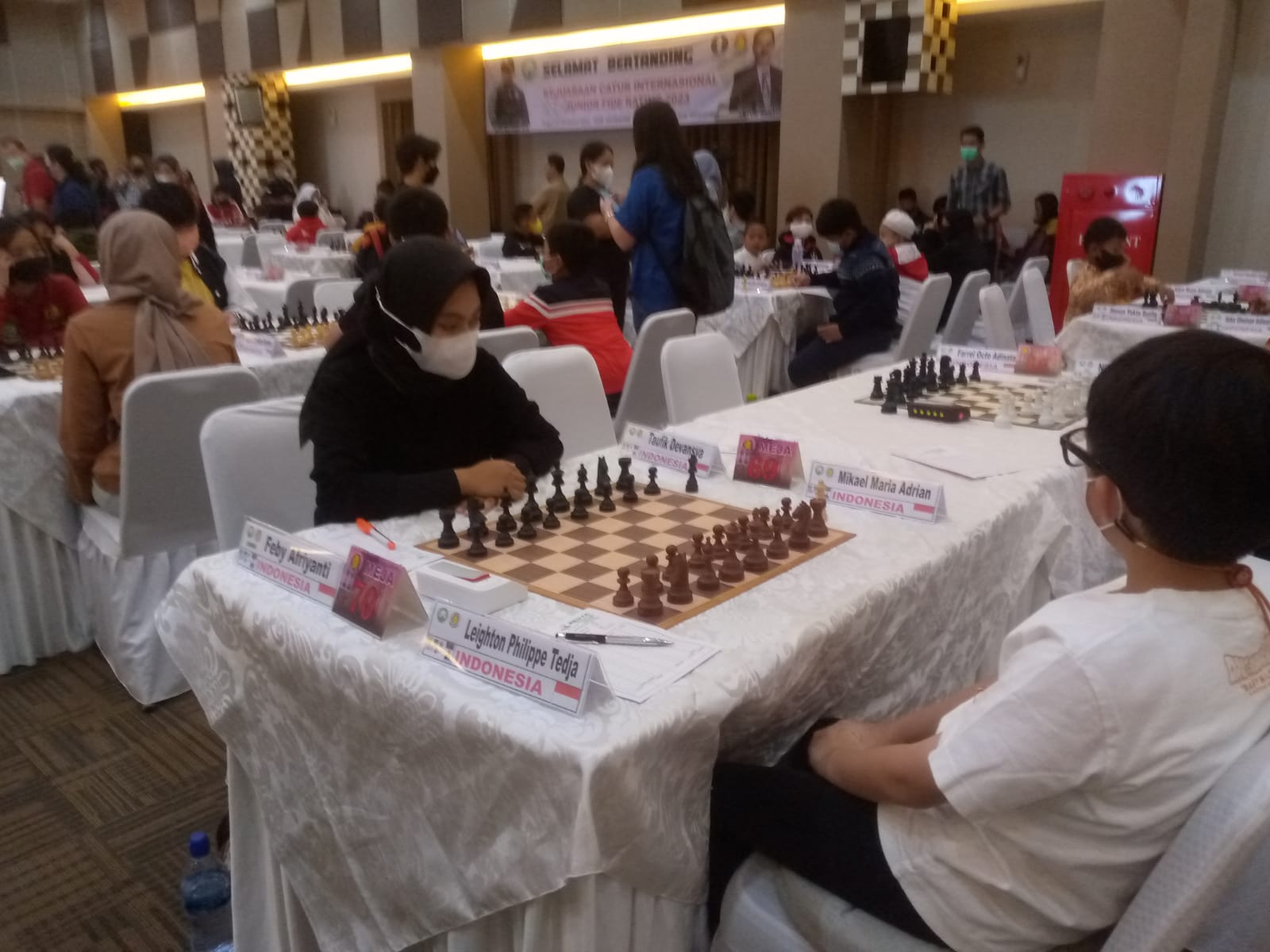 166 Atlet Catur Ikuti Pertandingan Internasional di Tangerang