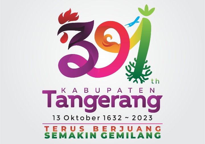 Ini Makna Logo HUT ke-391 Kabupaten Tangerang