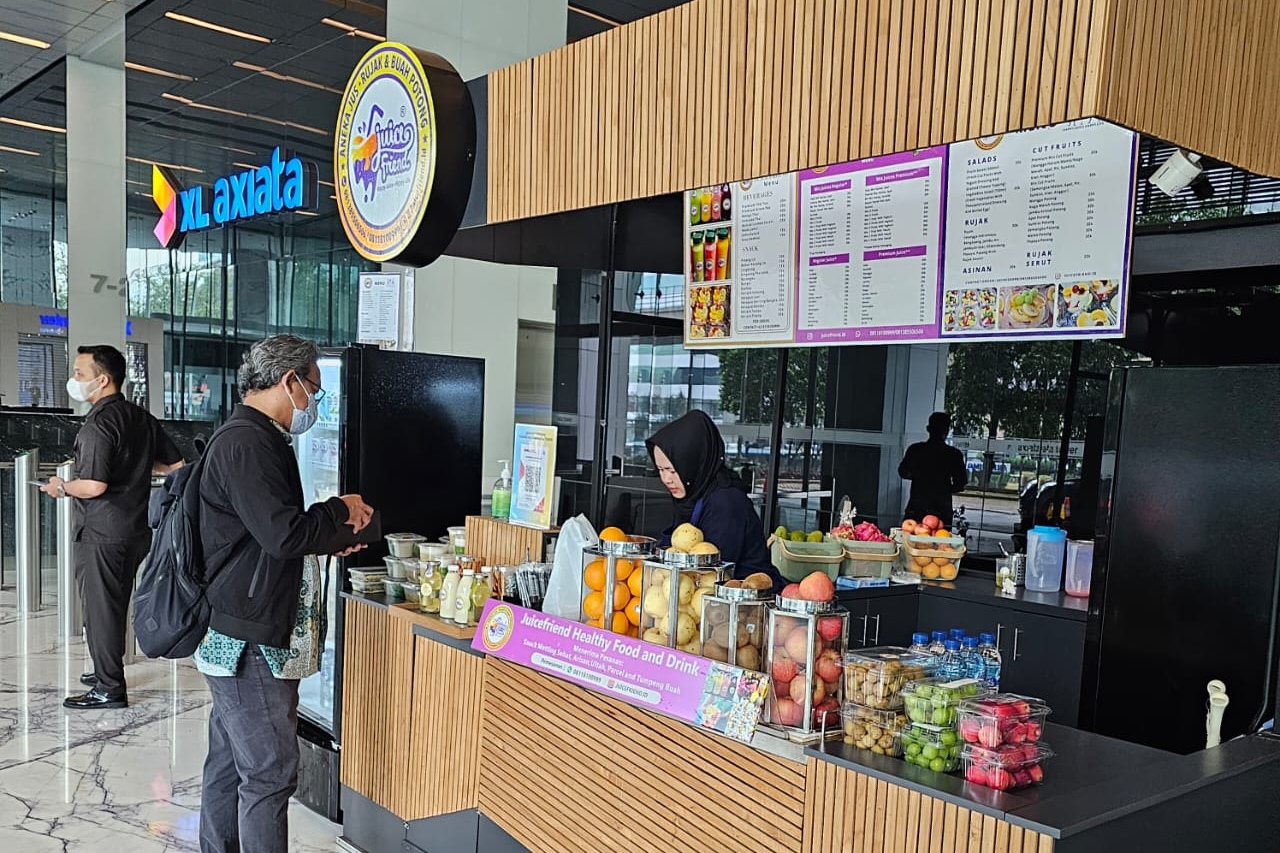 Juicefriend Hadir di Merial Tower RS Pelni dan Kantor XL Axiata Tower ...