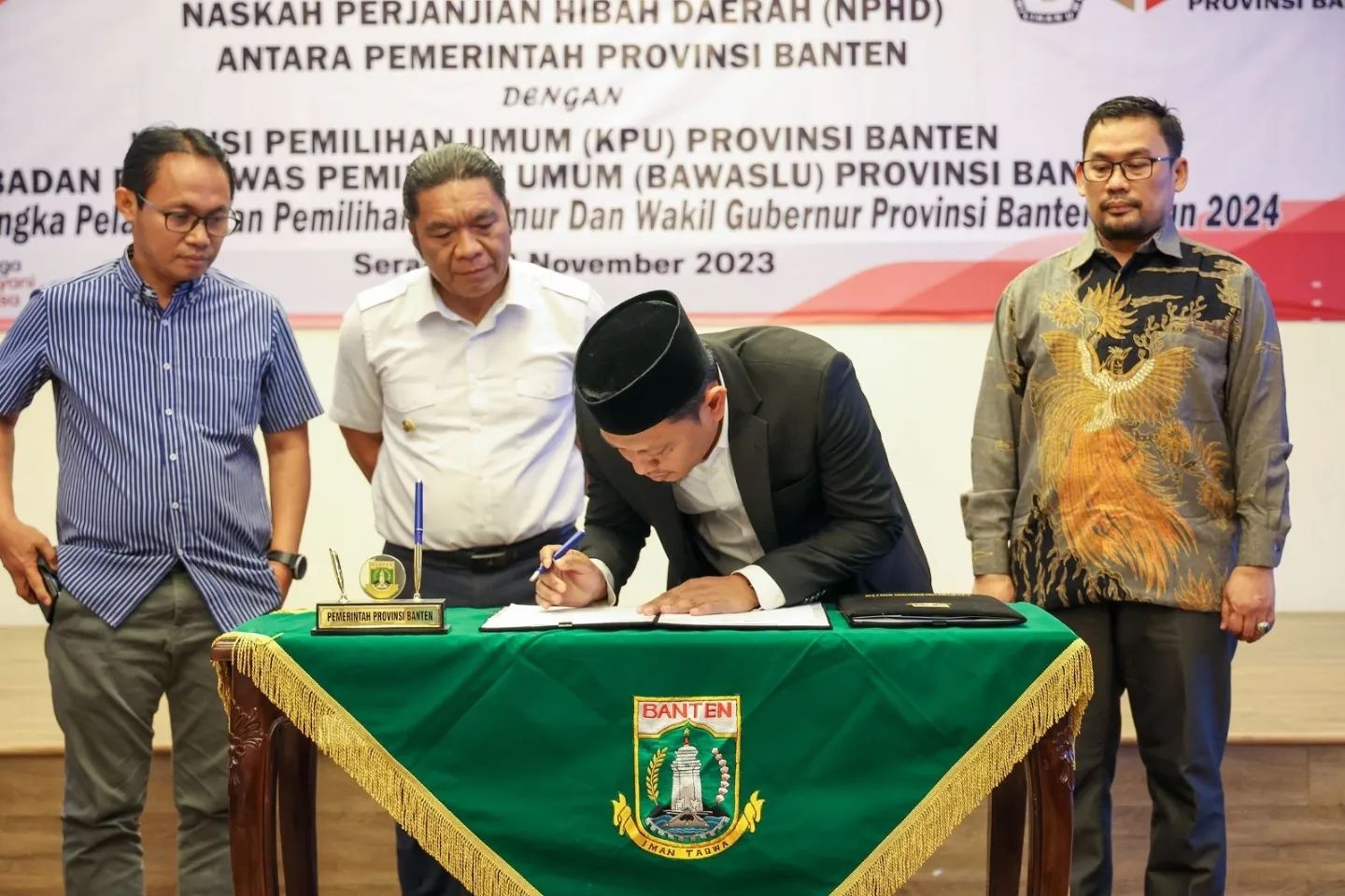 KPU dan Bawaslu Banten Terima Dana Hibah Rp257 Miliar untuk Pilgub 2024