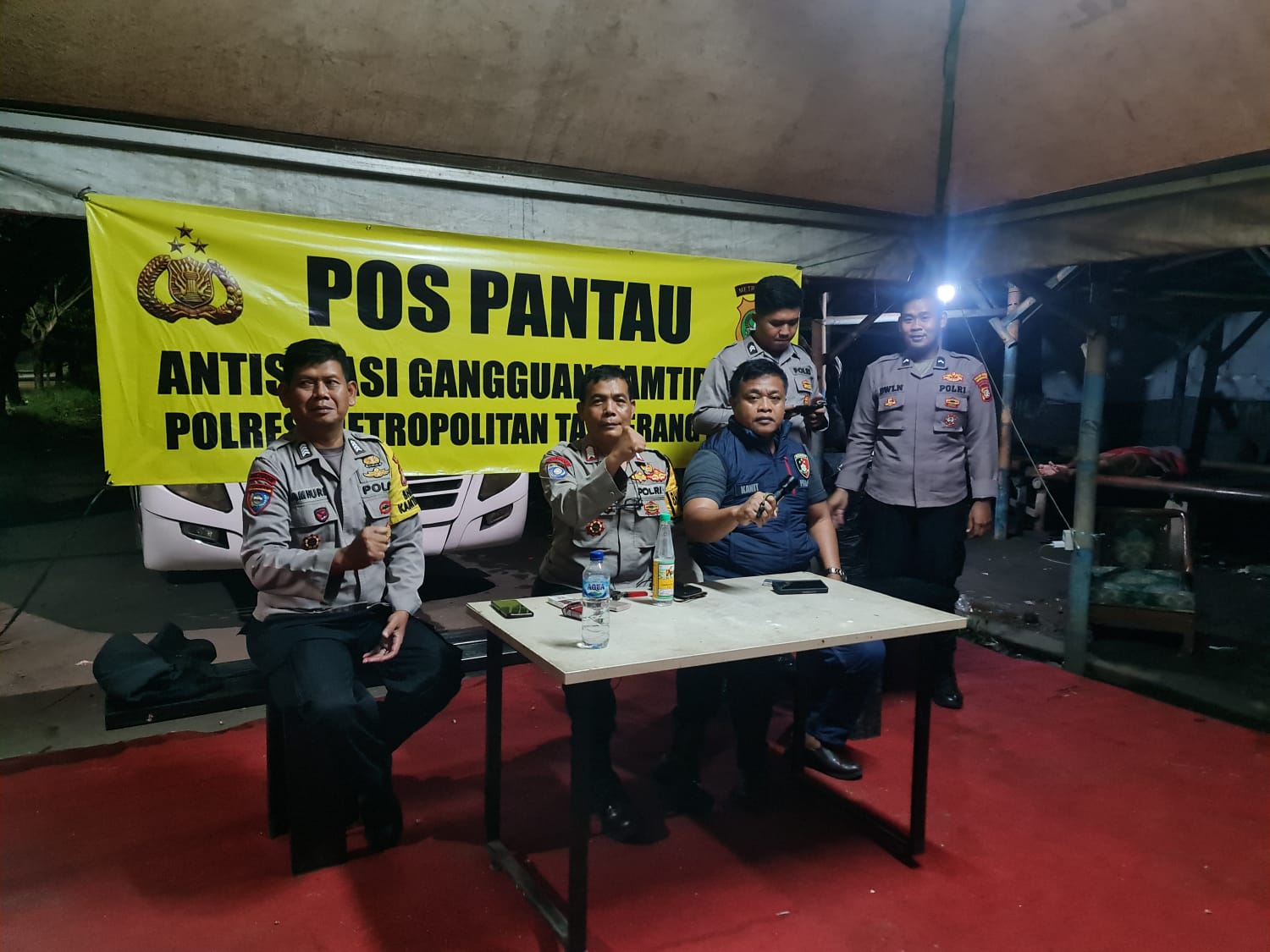 Polres Tangsel Dirikan 16 Titik Pos Pantau Cegah Tawuran Sarung dan Petasan