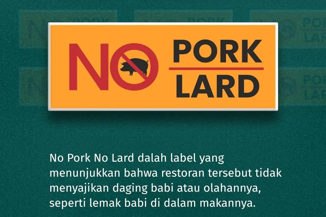 MUI Tegaskan Label "No Pork No Lard" di Restoran Bukan Jaminan Halal