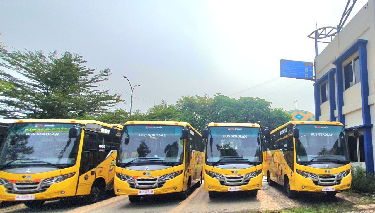Pemkot Tangsel Tambah Rute Bus Sekolah Gratis, Ini Jalurnya