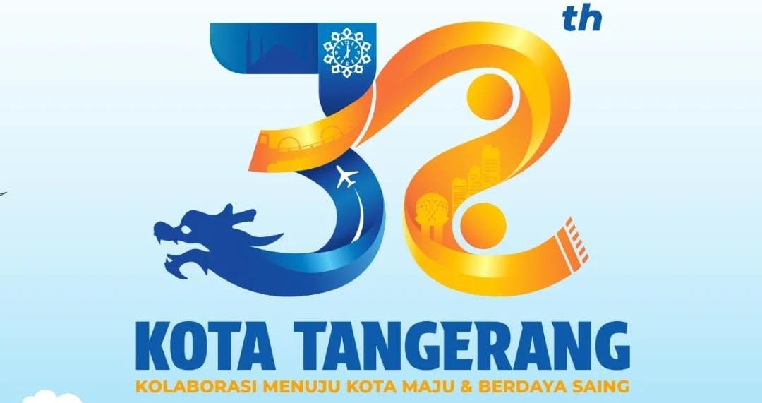 Ini Makna Logo dan Tagline HUT ke-32 Kota Tangerang