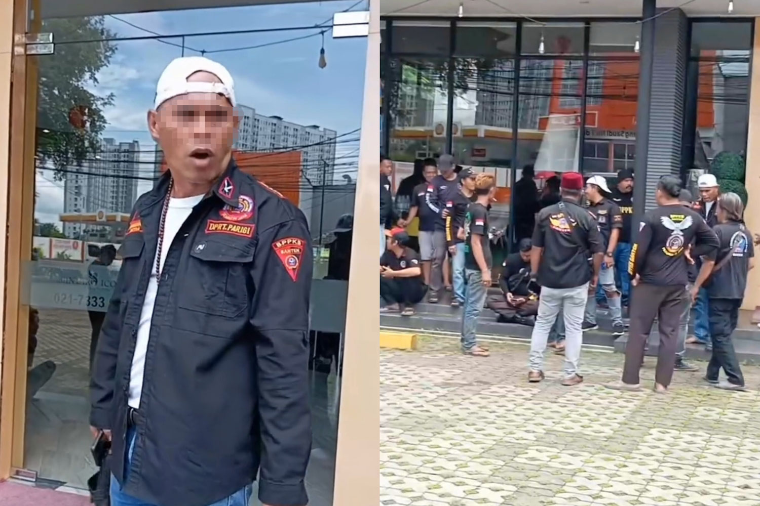 Viral Ormas Geruduk Kantor Pengembang Minta Pekerjaan di Bintaro Tangsel