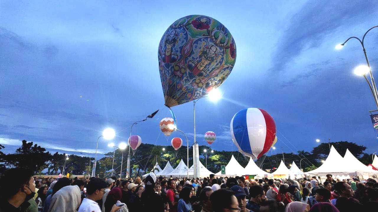 Seperti di Wonosobo, Festival Balon Udara Hadir di Mal Ciputra Tangerang