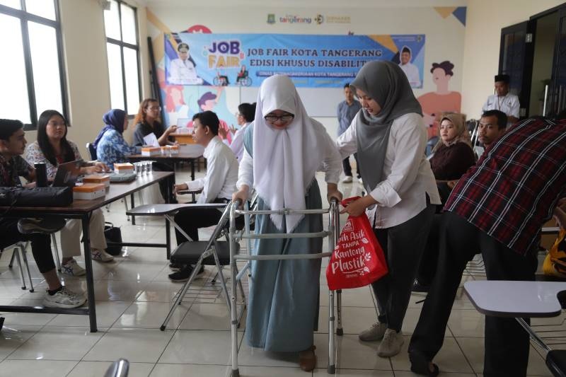 Job Fair Kota Tangerang Sediakan 112 Loker Bagi Disabilitas, Ada ...