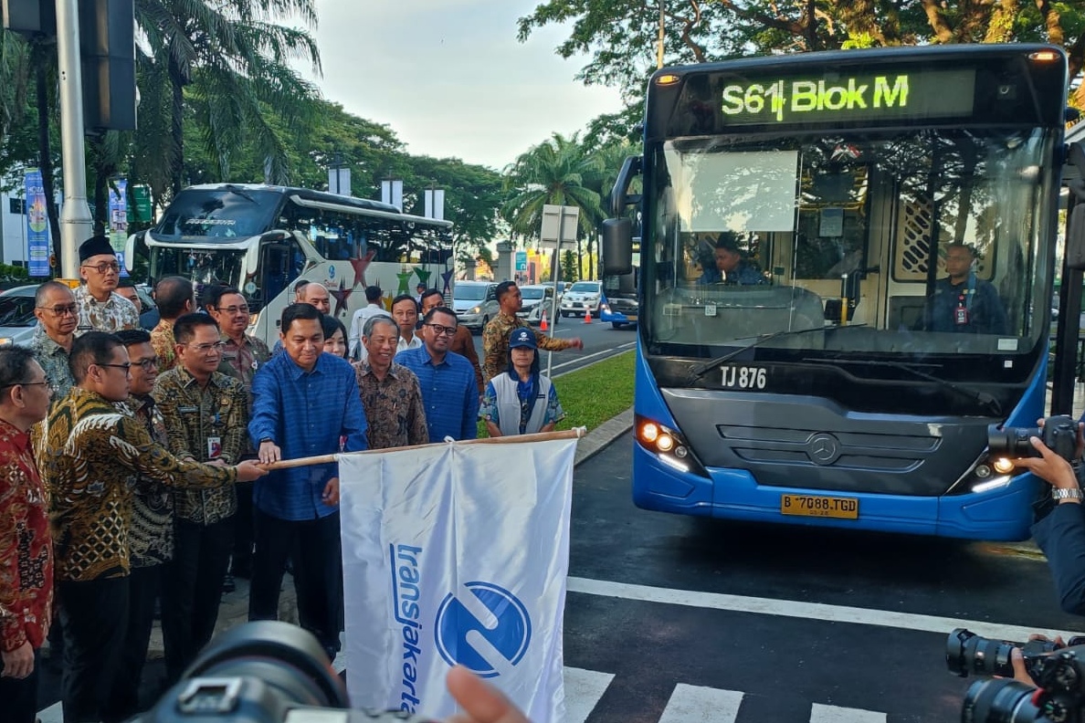 Rute Baru TransJakarta S61 Alam Sutera – Blok M Resmi Beroperasi