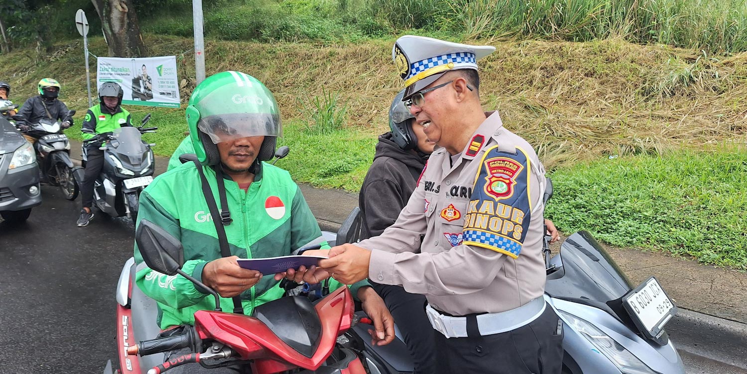 Sepekan Operasi Patuh Jaya 2025 di Tangsel, Pelanggar Lalu Lintas Capai 348 Pengendara